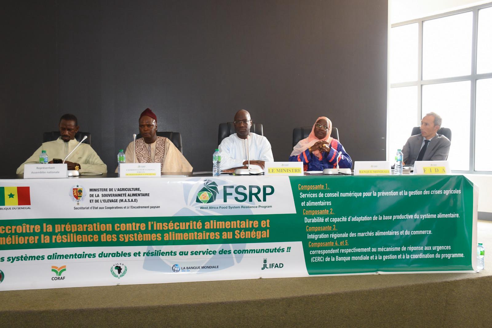 PROGRAMME DE RESILIENCE DU SYSTÈME ALIMENTAIRE/FOOD SYSTEM RESILIENCE ...